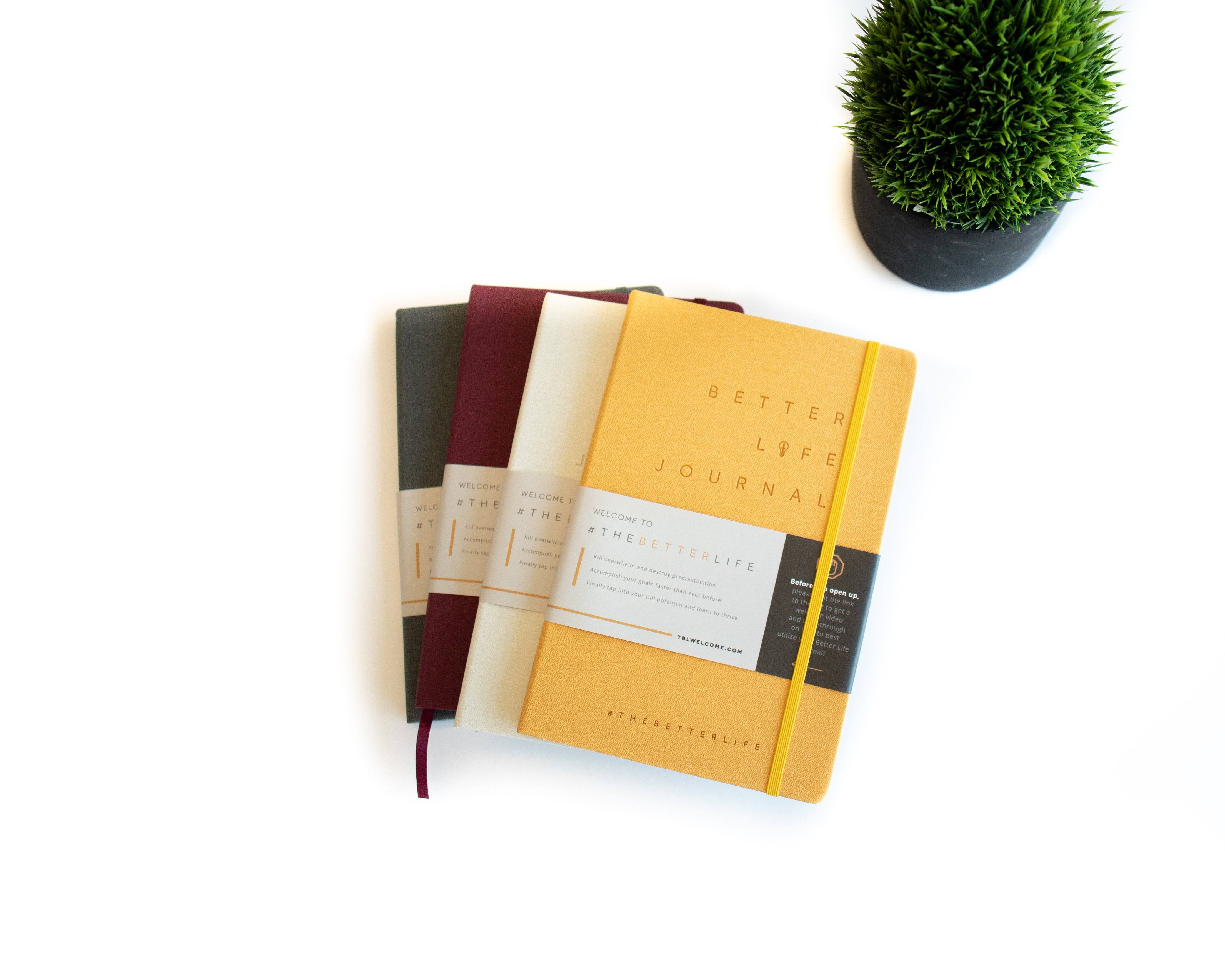 Productivity Pack (All Four) – The Better Life Journal