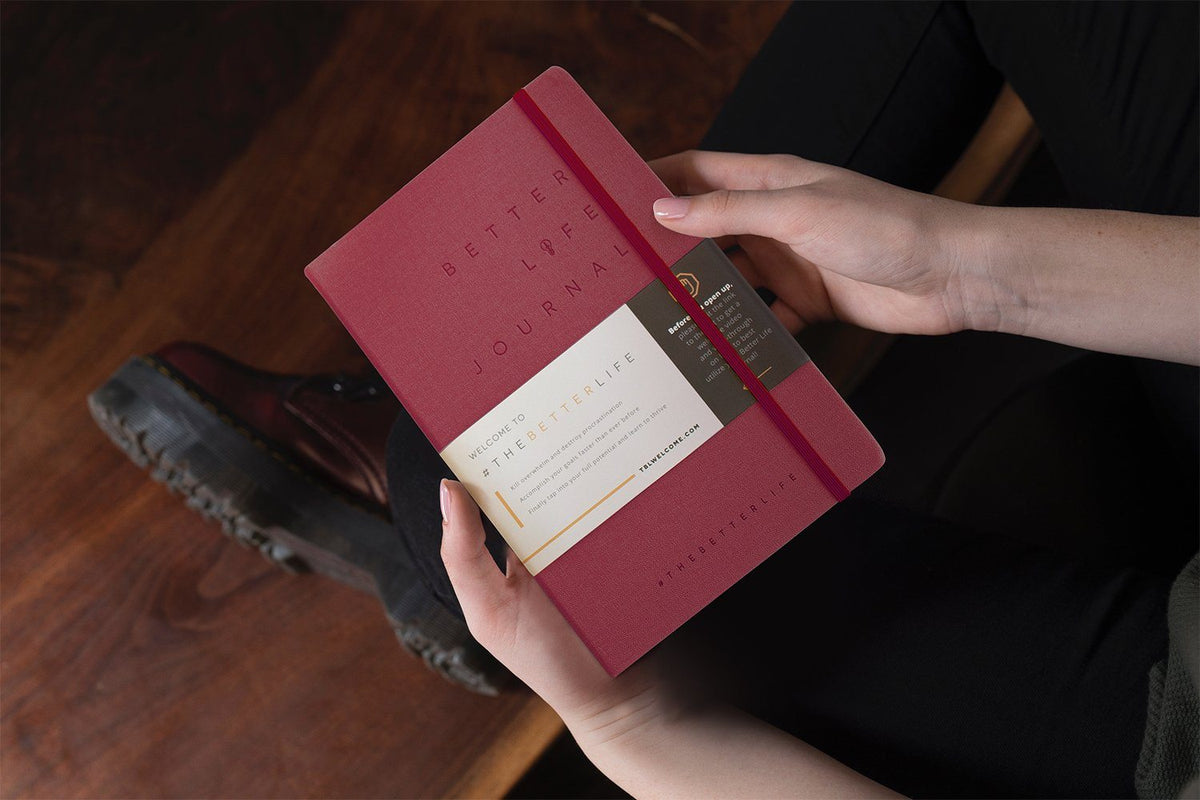 The Better Life Journal (Burgundy)