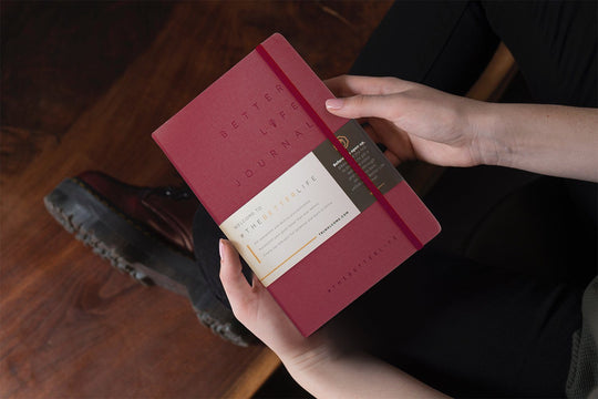 The Better Life Journal (Burgundy)