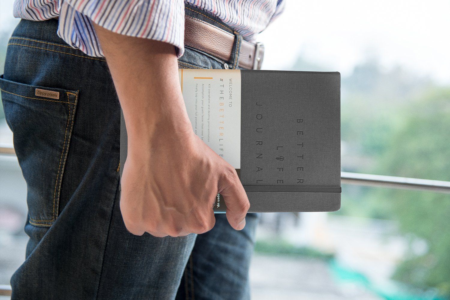 The Better Life Journal (Grey)